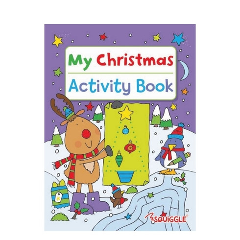 48 Pages My Christmas Activity Book - Stationery Wholesale