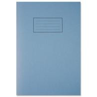 A4 Blue Exercise Book - Lined with Margin - Stationery Wholesale