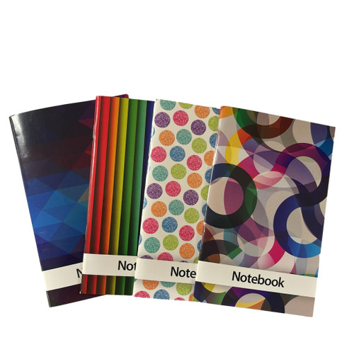 Fashion A6 Casebound 80 Sheets Feint Ruled Notebook - Stationery Wholesale