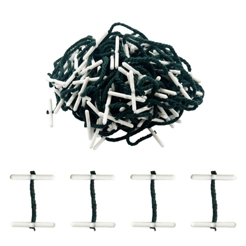 Pack of 100 25mm Plastic End Treasury Tags - Stationery Wholesale