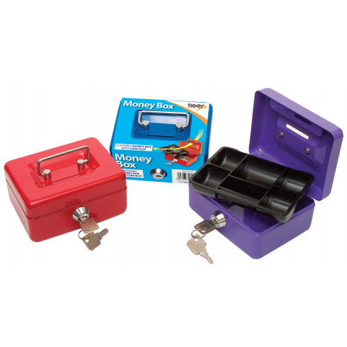 Tiger Cash Box 5in/12.5cm - Stationery Wholesale