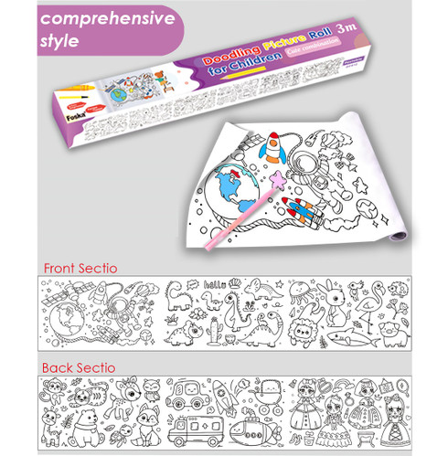 Comprehensive Style Design Painting Paper Roll - Stationery Wholesale
