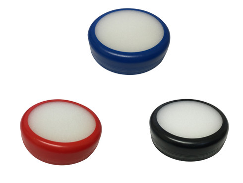Pack of 3 Assorted Coloured Sponge Dampeners - Stationery Wholesale