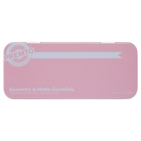 9 Piece Pink Sherbet Maths Set By Premto - Stationery Wholesale
