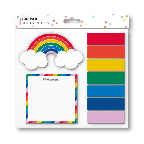 Rainbow Sticky Notes By Jolipad - Stationery Wholesale