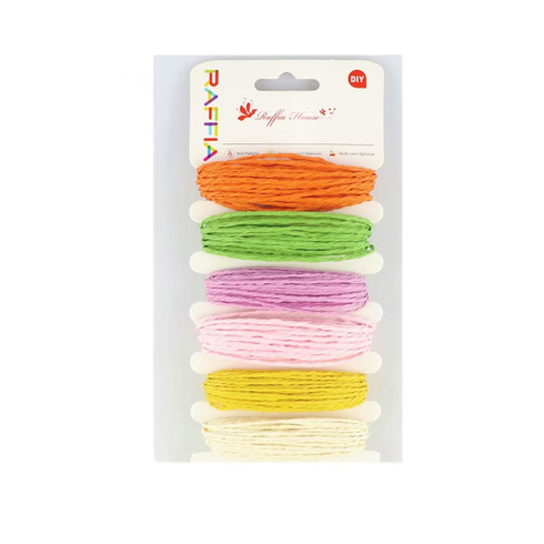 Pack of 6 5m Strand Paper Ropes - Stationery Wholesale