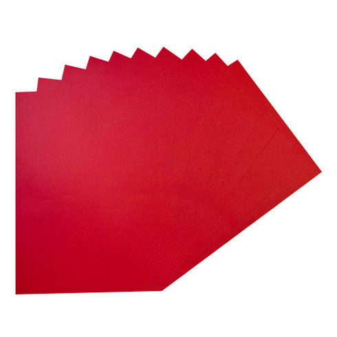 Pack of 100 A4 Dark Red Coloured Paper 75gsm Sheets - Stationery Wholesale