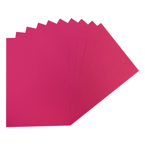 Pack of 100 A4 Fucisia Pink Coloured Paper 75gsm Sheets - Stationery ...
