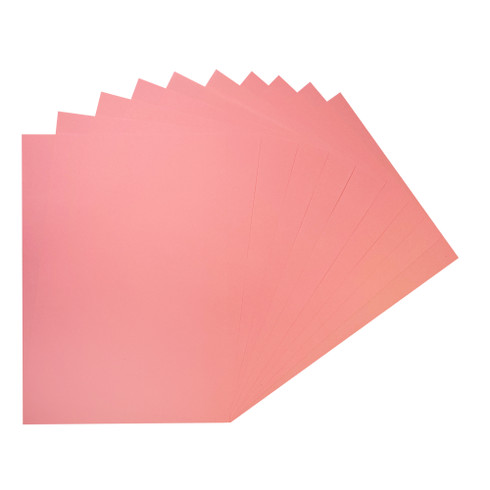 Pack of 100 A4 Fluorescent Pink Coloured Paper 75gsm Sheets ...