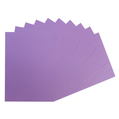 Pack of 50 A5 Light Purple Coloured Card 160gsm Sheets - Stationery ...