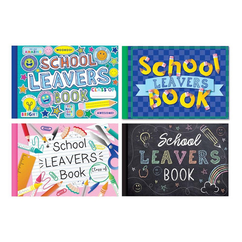 Single 100 Pages School Leavers Book - Stationery Wholesale