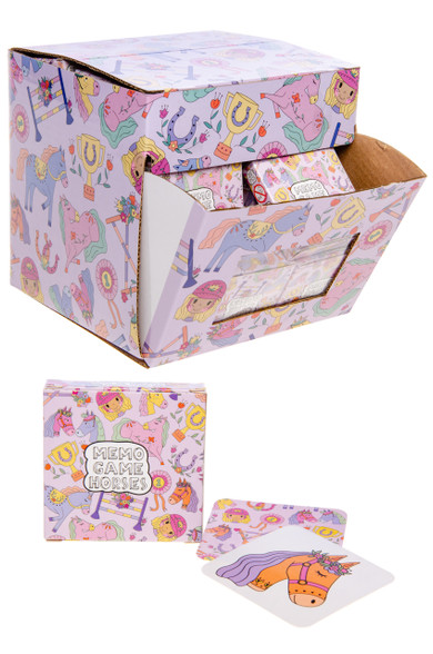 Horses Mini Memory Game 28 Cards - Stationery Wholesale