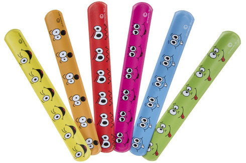 Single Emotion Face Snap Bracelet - Stationery Wholesale