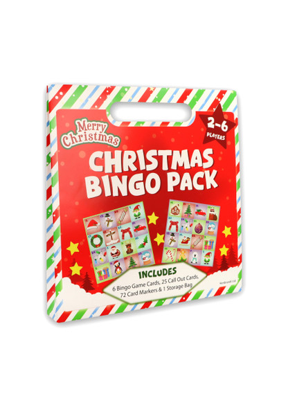 Pack of 6 Christmas Bingo Game Sets - Stationery Wholesale