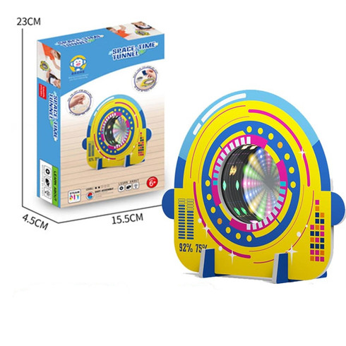 Space‑Time Tunnel DIY Educational Stem Toy with Instruction Book ...
