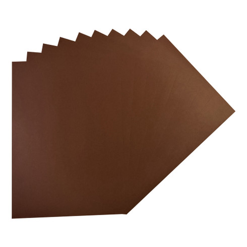 Pack of 20 A2 Bristol Board Brown Coffee Colored Craft Papers 230gsm ...