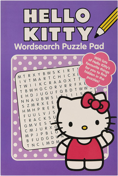 Hello Kitty Wordsearch Puzzle Pad 2 - Stationery Wholesale