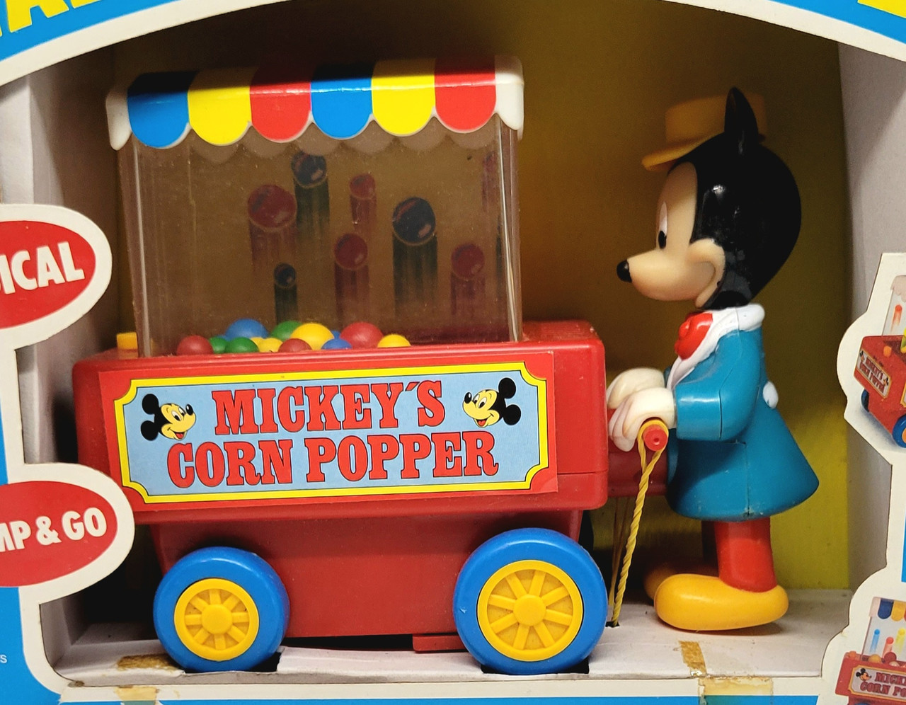 Walt Disney's Mickey Mouse Walking Corn Popper