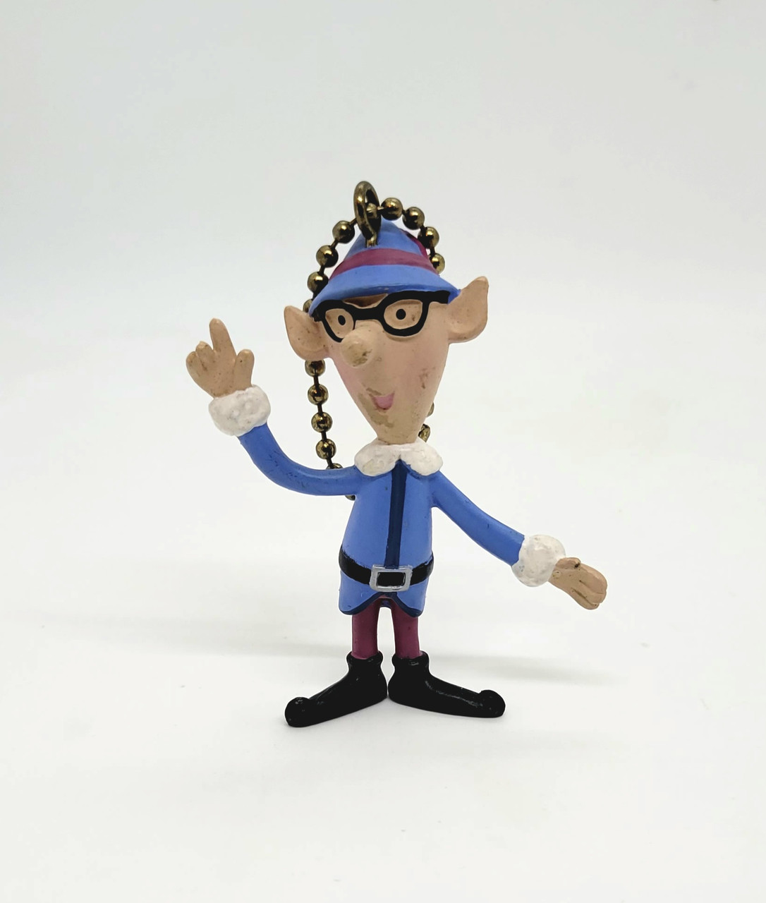 Rudolph the Red Nosed Reindeer Hank the Elf Key Chain