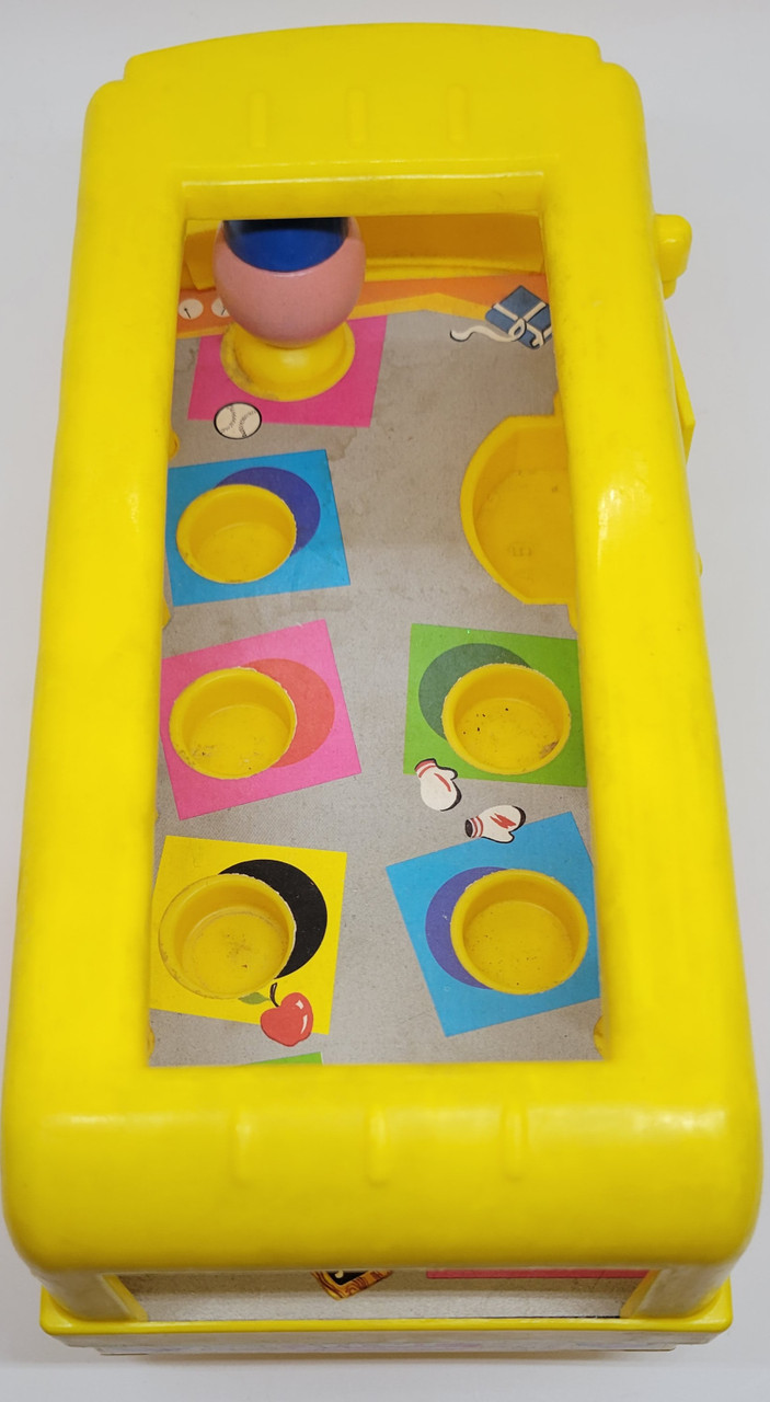 Fisher Price Original Little People #192 School Bus