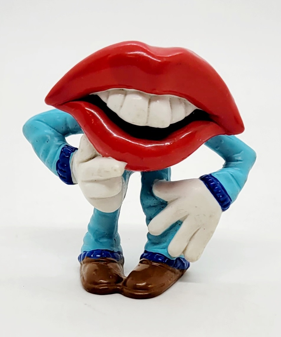 Tang Trio 1989 Three Cheers Hot Lips PVC Toy Figure