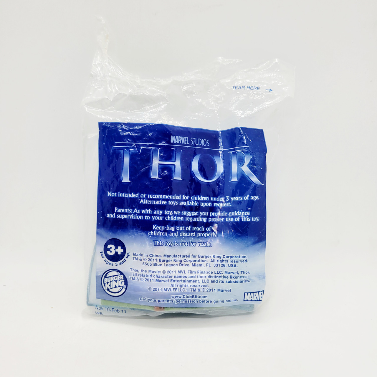 Burger King Kids Meal Toy 2011 Marvel Studios Thor Multiplying Loki