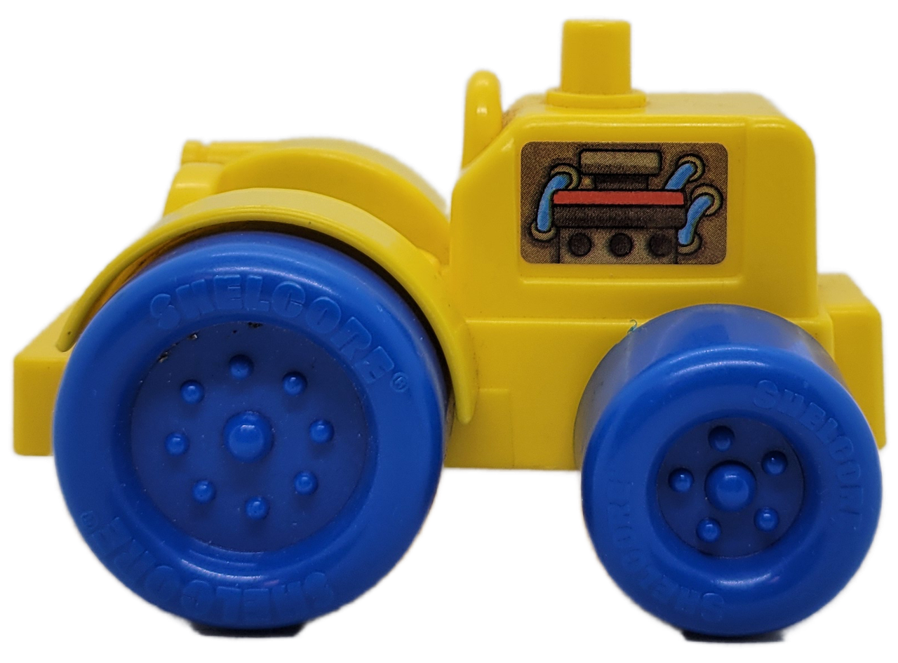 Shelcore Yellow Plastic Tractor