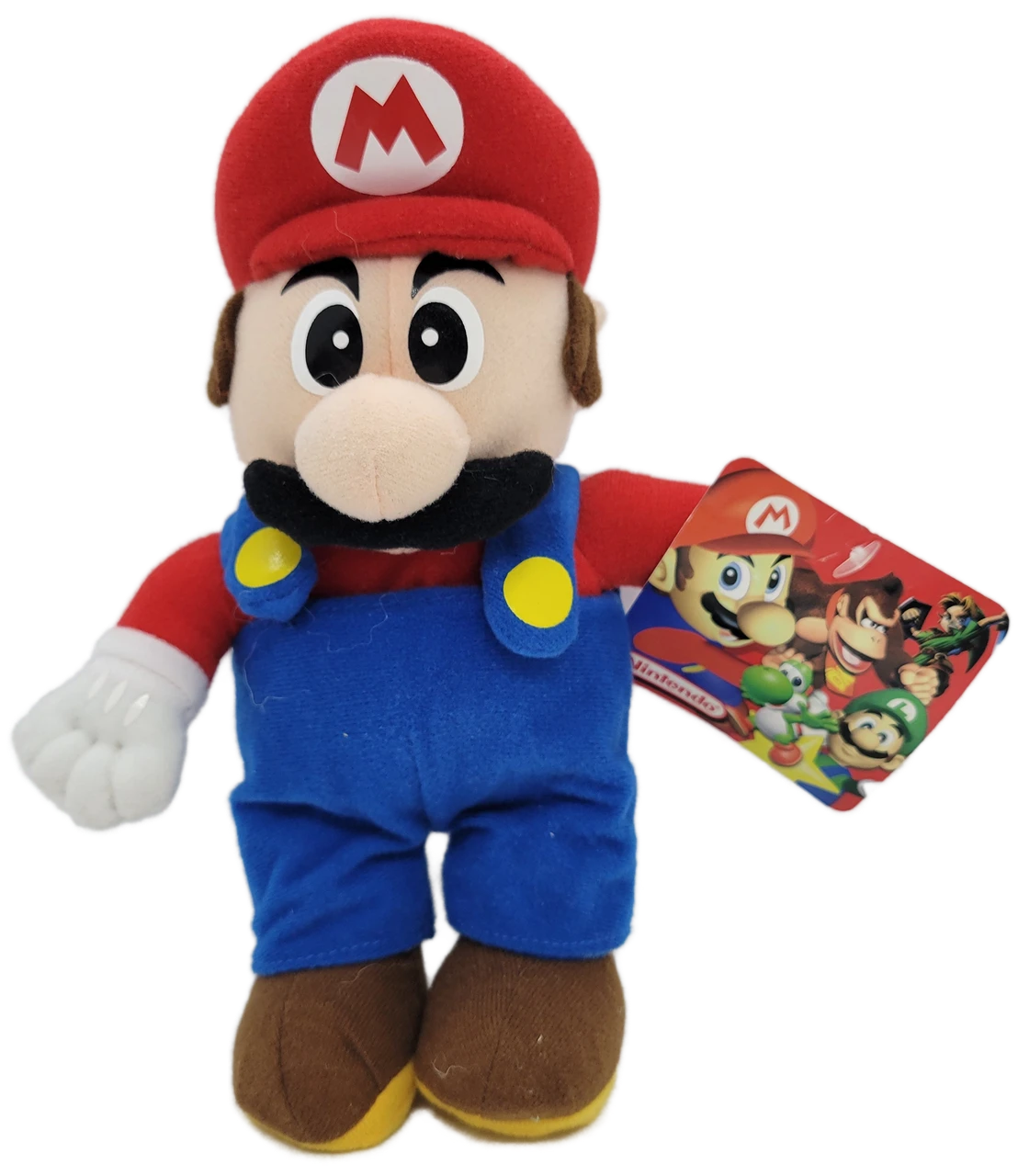 KellyToy 2001 Nintendo Mario Bros Mario 9" Plush Figure