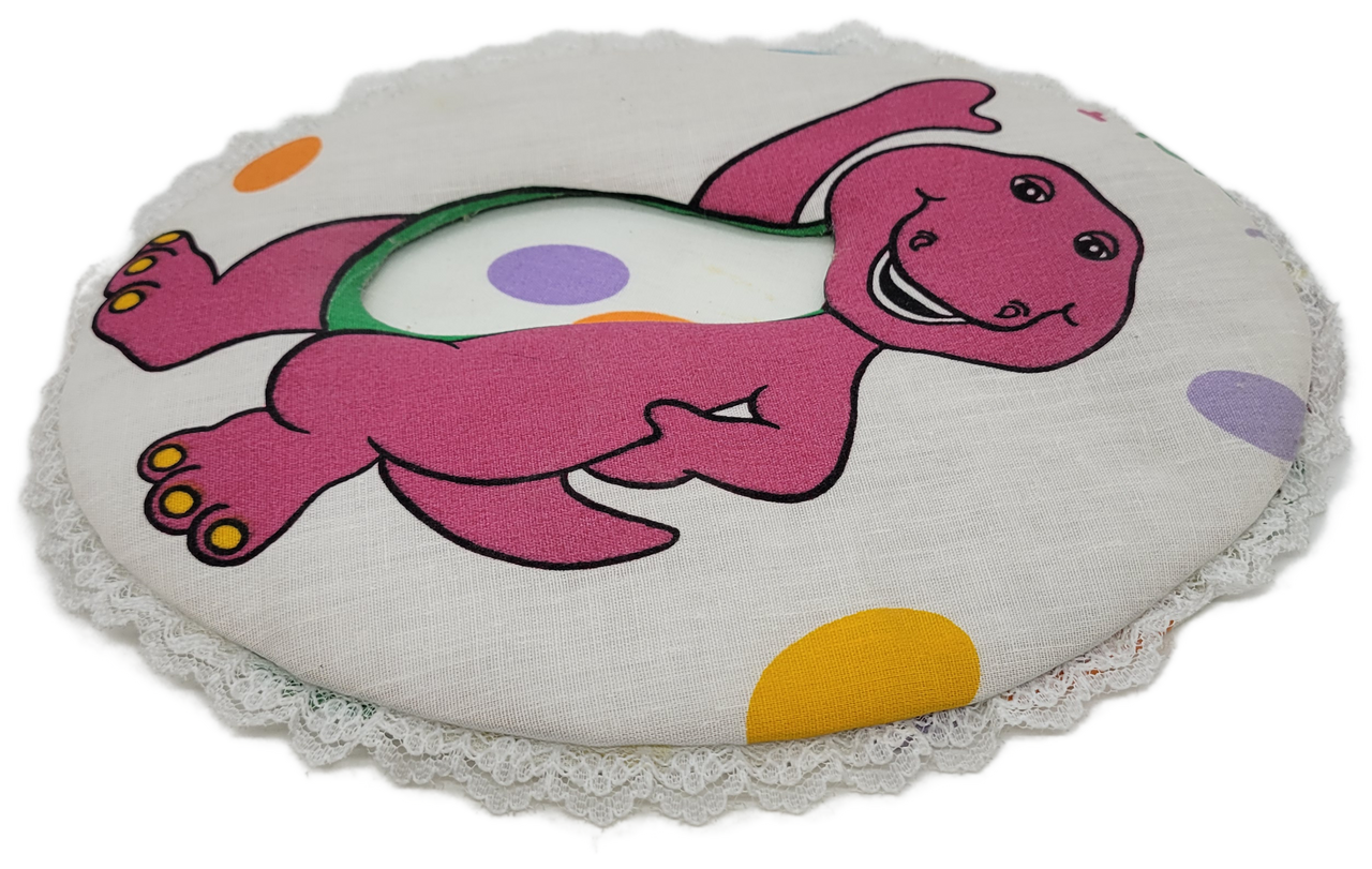 Buy Handmade Barney and Friends Oval Picture Frame | 10" Tall & 8" Wide