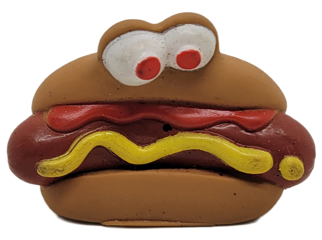 Hardees Kids Meal Toy 1990 Hot Dog Water Squirter Toy