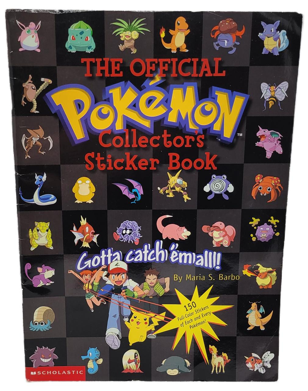 Scholastic 1999 The Official Pokemon Collector's Sticker Book