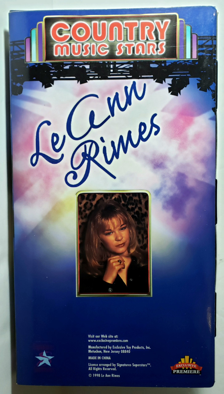 Country Music Stars Poseable Figure - LeAnn Rimes Doll