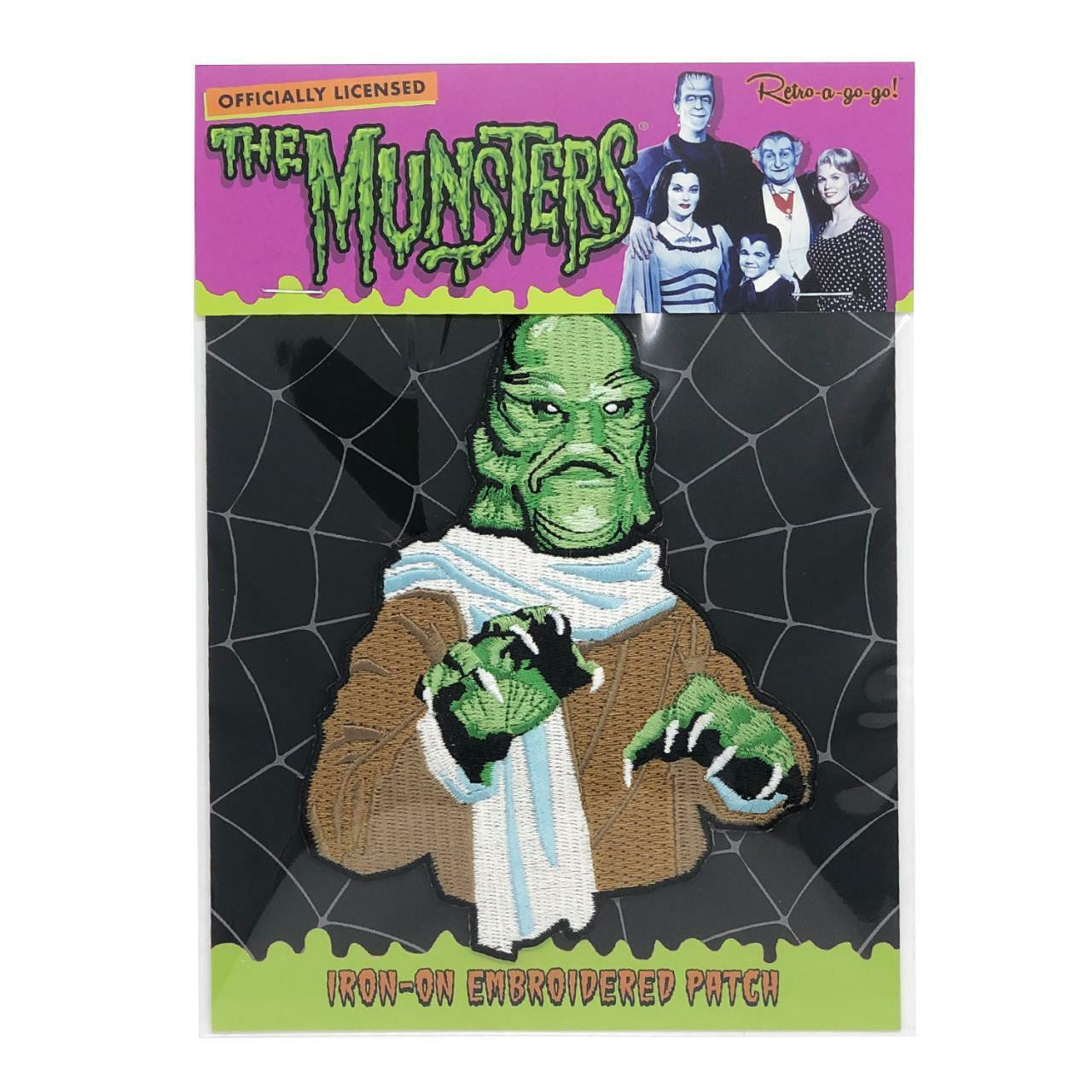 Munsters Uncle Gilbert Embroidered Iron-on Patch