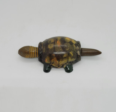 Tin Litho Turtle With Moving Head And Tail
