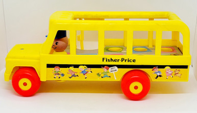 Fisher Price Original Little People #192 School Bus