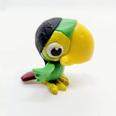 Disney Jake and the Neverland Pirates 1.25" Skully Pirate Parrot Figure