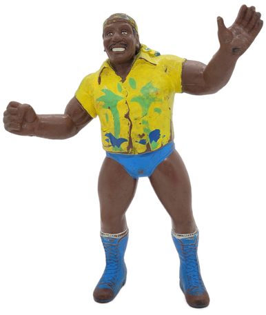 LJN 1986 WWF WWE Titan Sports Wrestling Superstars SD Jones Figure