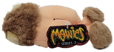 Idea Factory 1998 Meanies Series 2 Bare Bear Bean Bag Plush
