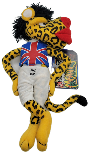 Idea Factory 1998 Infamous Meanies Mick Jaguar Bean Bag Plush