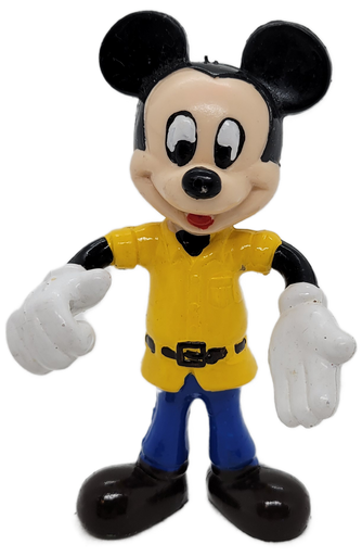 Walt Disney Mickey Mouse 4.5" Bendable Toy Figure