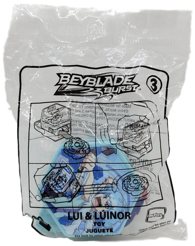 McDonald's Happy Meal Toy 2020 Beyblade Burst #3 Lui & Luinor