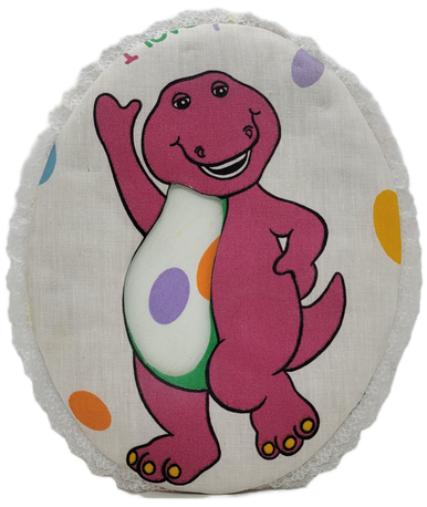Buy Handmade Barney and Friends Oval Picture Frame | 10" Tall & 8" Wide