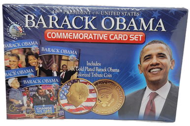 The Merrick Mint President Barack Obama Commemorative Card Set