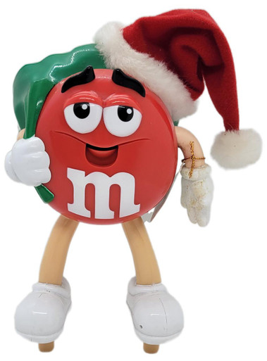 M&M's Talking Animated Christmas Candy Dish - Red M&M