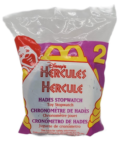 Mcdonalds Happy Meal Toy 1998 Disneys Hercules 2 Hades Stopwatch