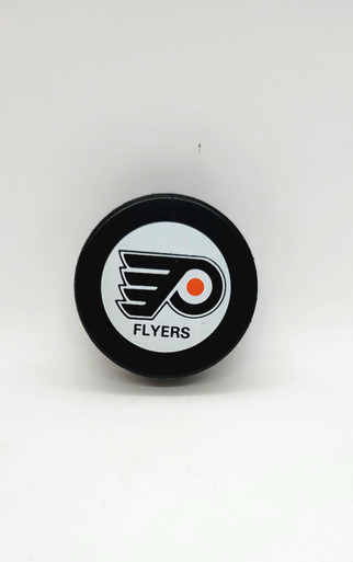 NHL Philadelphia Flyers Chuck E Cheese Hockey Puck Made In GDR