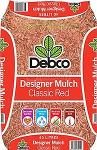 Debco Mulch Red 40L - - Harmony Garden Centre