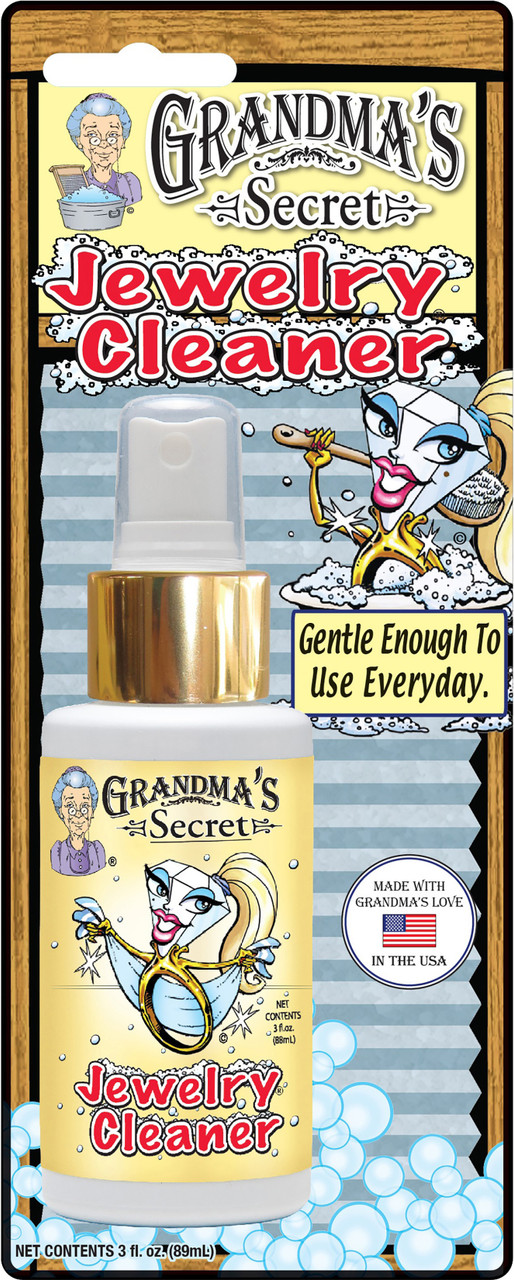 2 Pack - Grandma's Secret Jewelry Cleaner Blister Card-3oz - GS9001BL ...