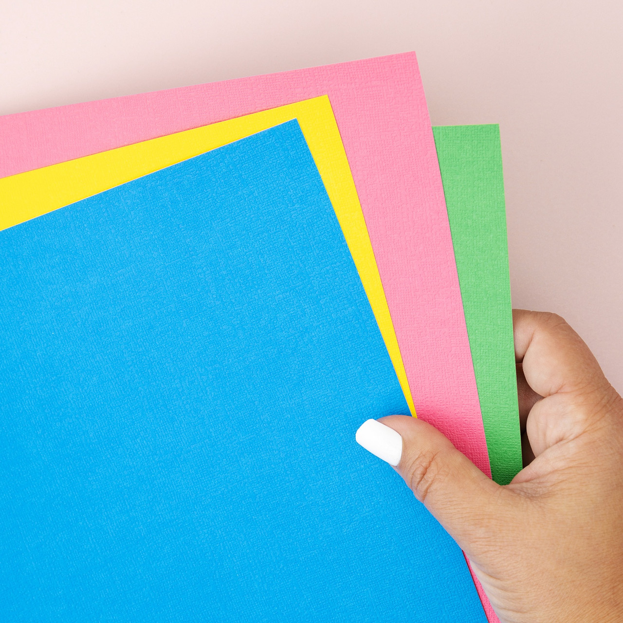 Colorbok Textured Cardstock Pad 12"X12" 30/Pkg-Primary Pizazz - 61192 ...