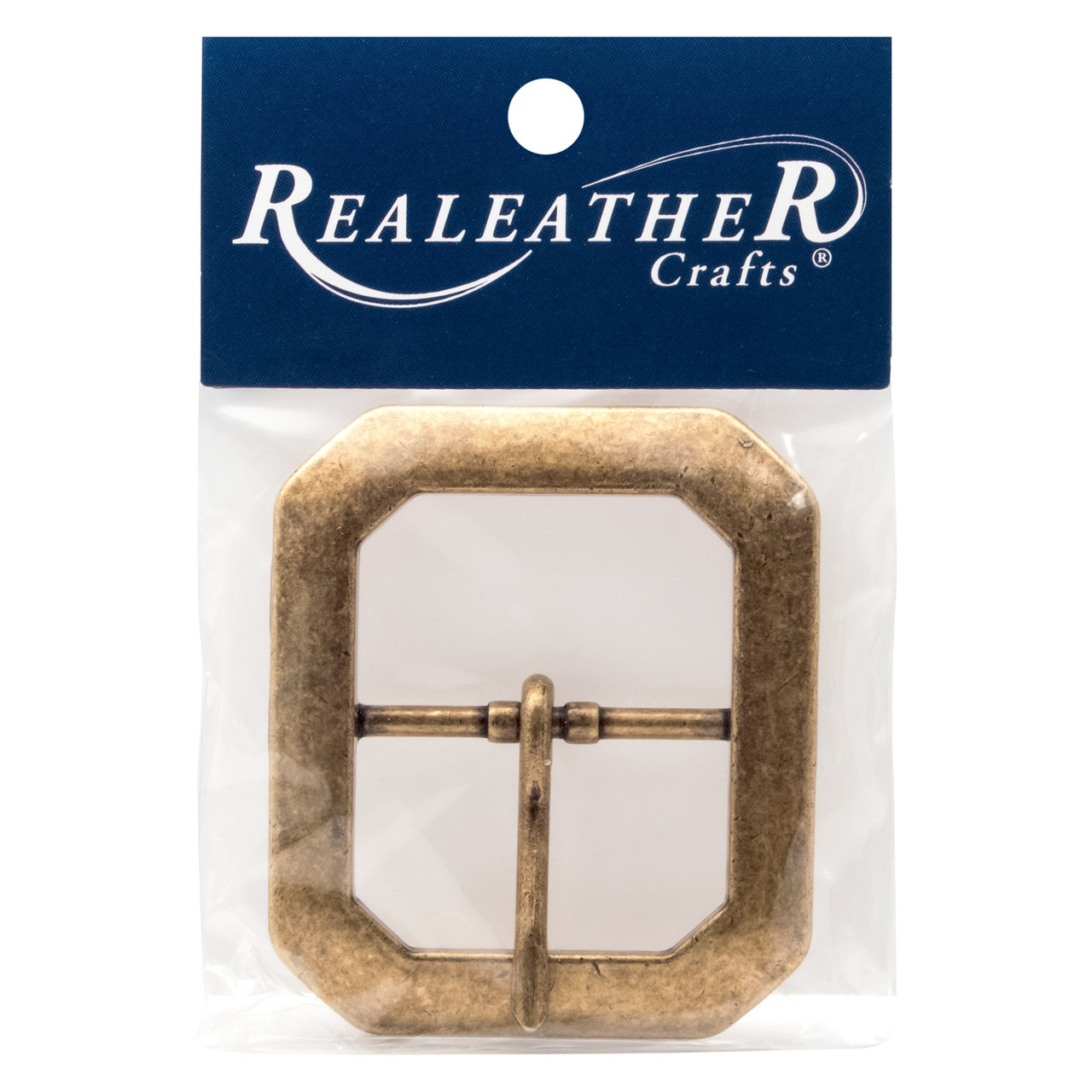 3 Pack Realeather Clipped Corner Belt Buckle-Antique Brass BU183011 ...